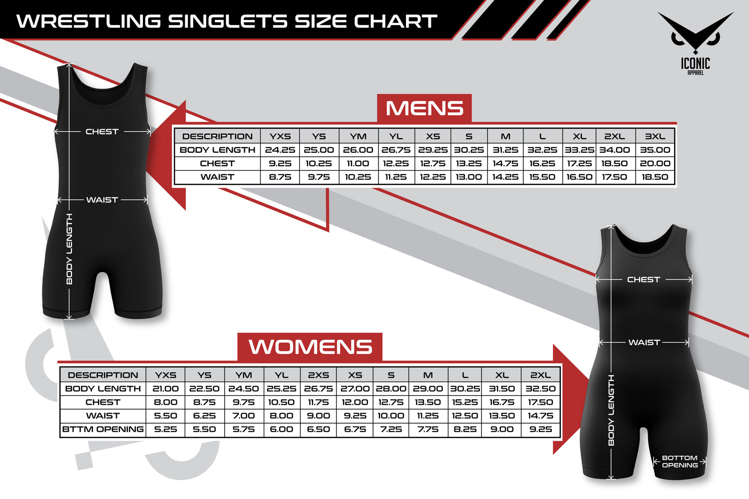 Wrestling Team Uniforms – Iconic Apparel